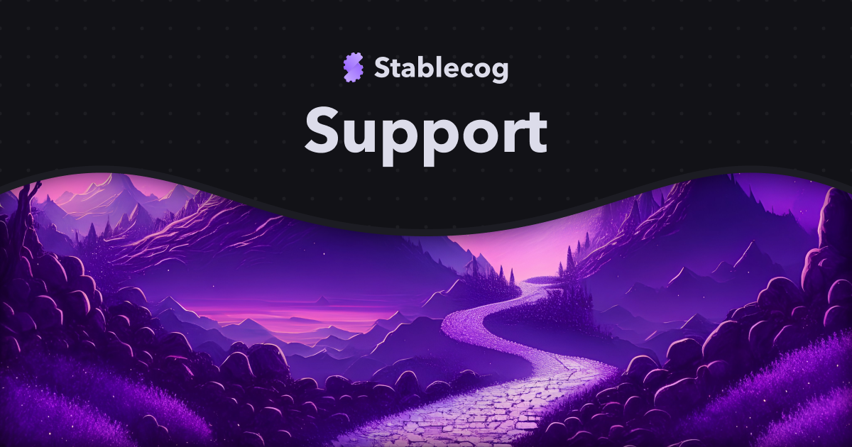 Support | Stablecog
